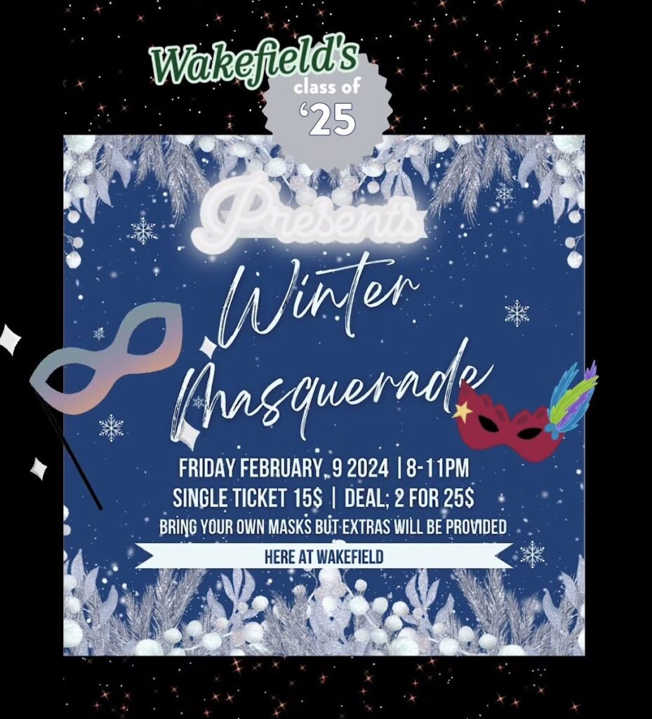 2025 Party- Winter Masquerade Dance - Wakefield